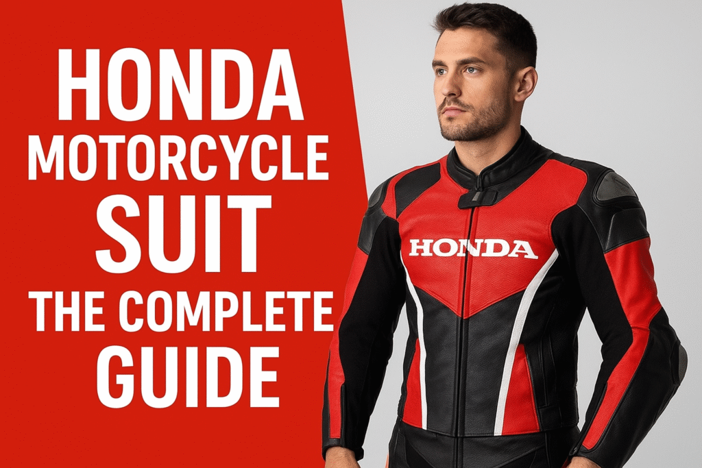 Honda Motorcycle Suit — Complete Rider’s Guide 2025 - Esteem Biker Suits